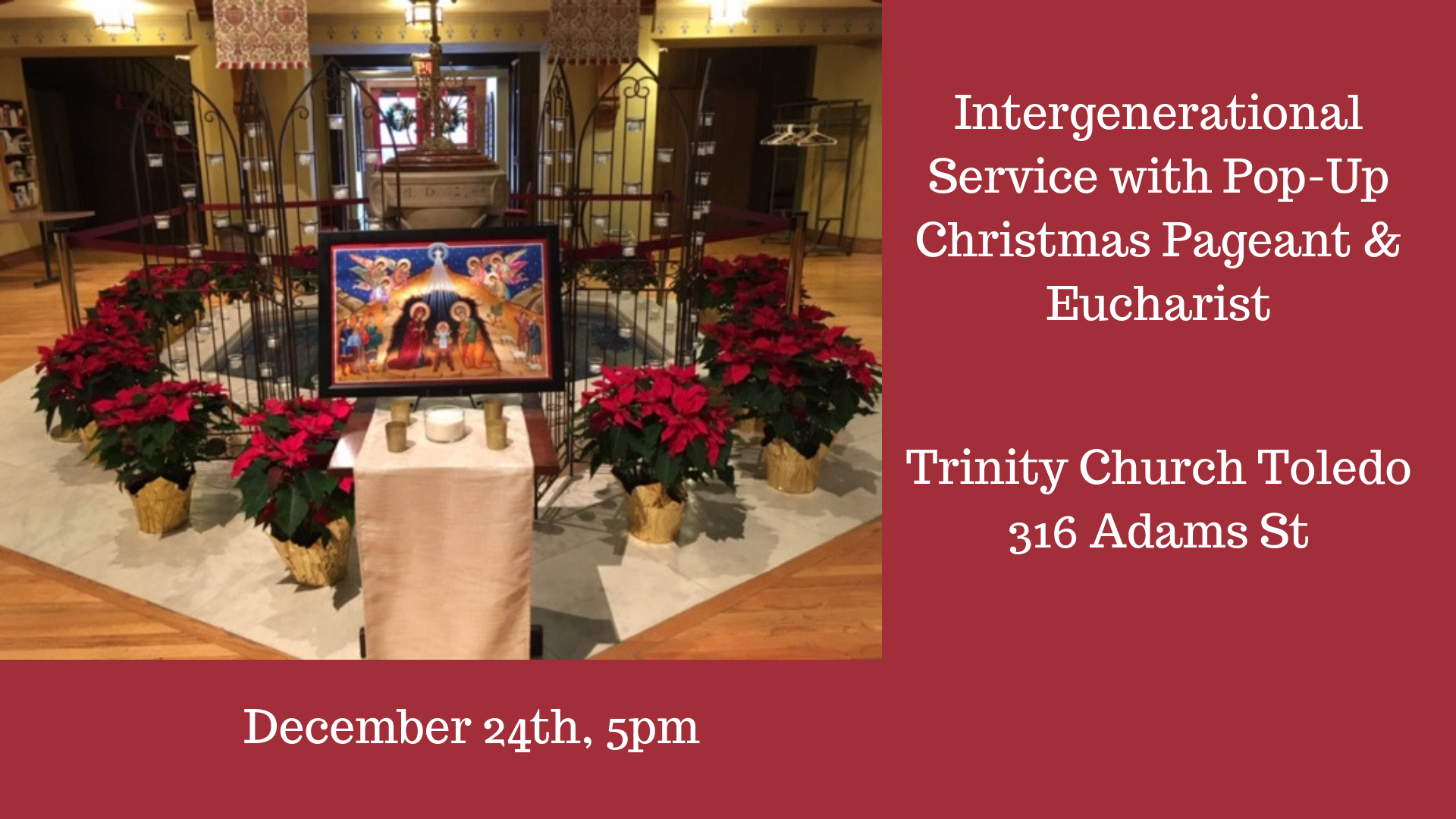 Intergenerational Service with Pop-Up Christmas Pageant & Eucharist ...